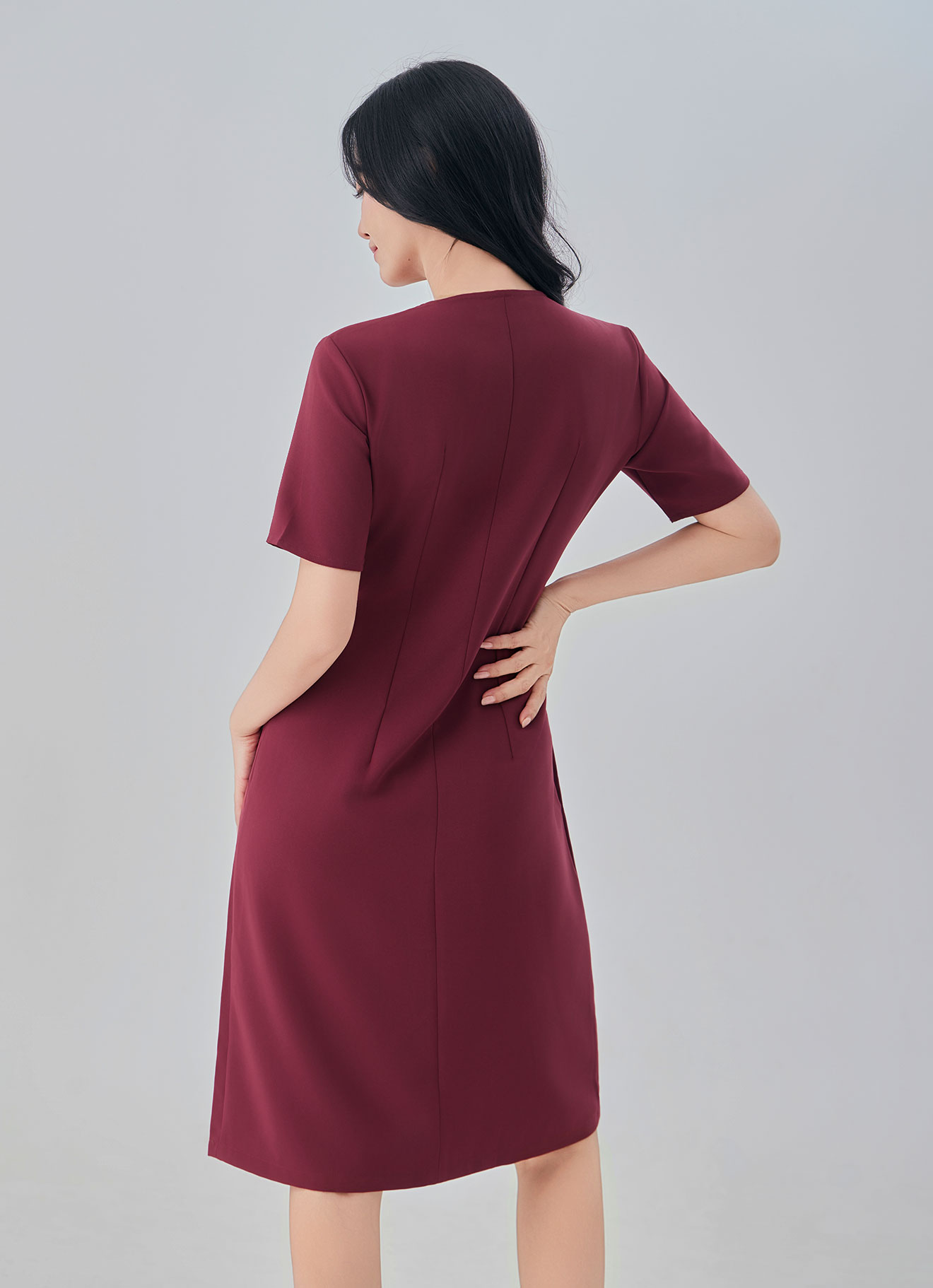 V-Neck Dress | Escort