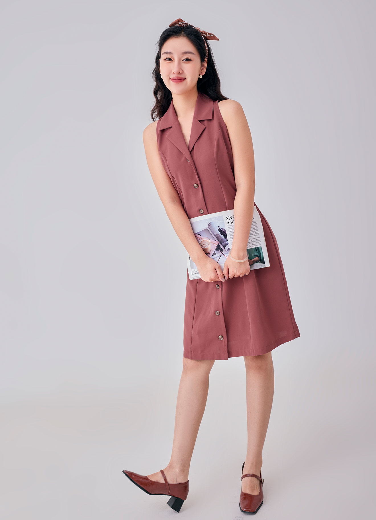 Sleeveless Dress | Escort